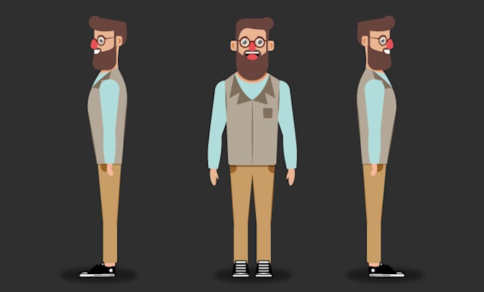 Create unique 2d character designs for your projects by Ayzaran | Fiverr