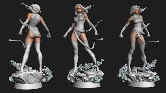 Sculpt 3d masx, action figure,resculpt 2d into 3d model,dnd,stl file 3d printing by Gobestm | Fiverr