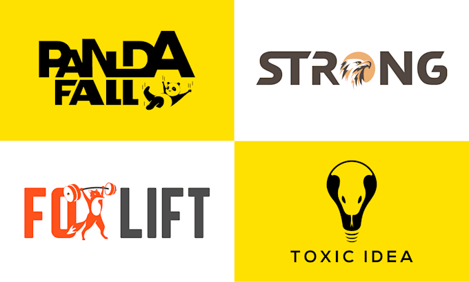 3 creative modern minimalist and business logo design by Logomarkjhon ...