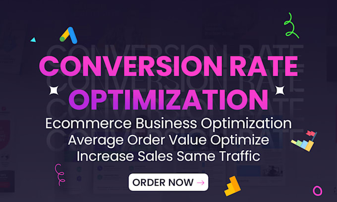 Increase conversion rate optimization for your ecommerce by Farid775 | Fiverr