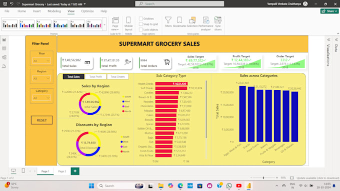 Clean model analyze and visualize your data professionally by Venkat_excel21 | Fiverr