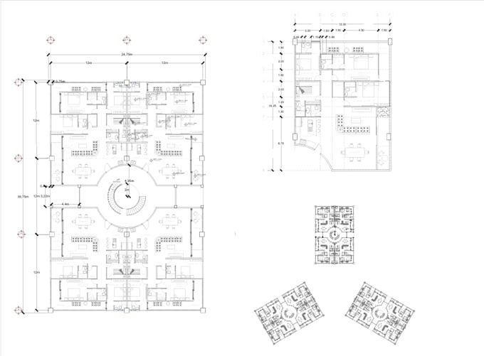 3d models architectural plans and presentation sheets by Jferal | Fiverr