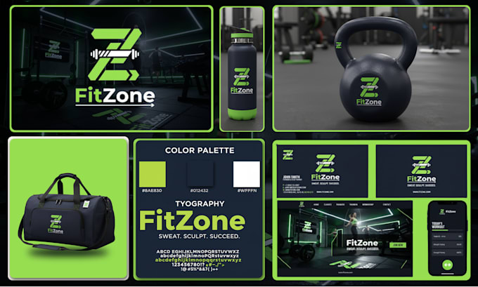 Design a complete brand identity with logo and brand style guide by ...
