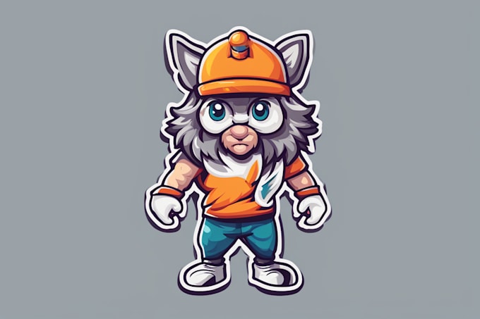 Create character mascot logo design by Simouiper | Fiverr