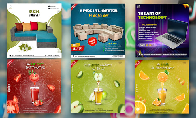 Design ecommerce banner, product banners and ads by Nimsara_boy | Fiverr