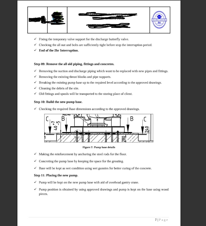 Make method statements, operation and maintenance manuals, and project ...