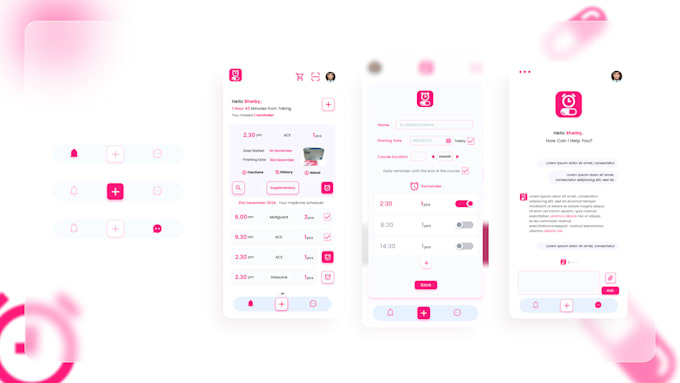 Create modern ui designs for your mobile application by Asnan_uzzaman ...