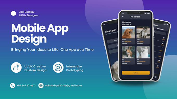 Create modern mobile app ui ux design and web apps ui ux design in figma by Adilsiddiqui162 | Fiverr