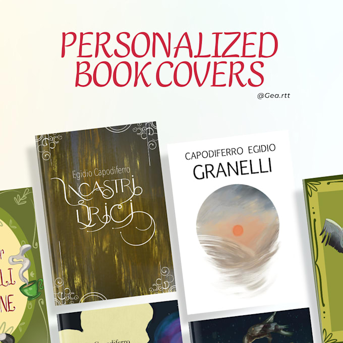Create a personalized book cover by Geaart | Fiverr