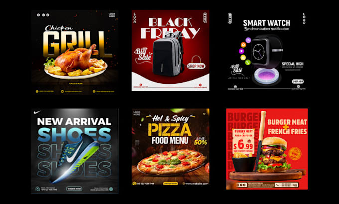 Design creative ads and social media post images by Samad2024 | Fiverr