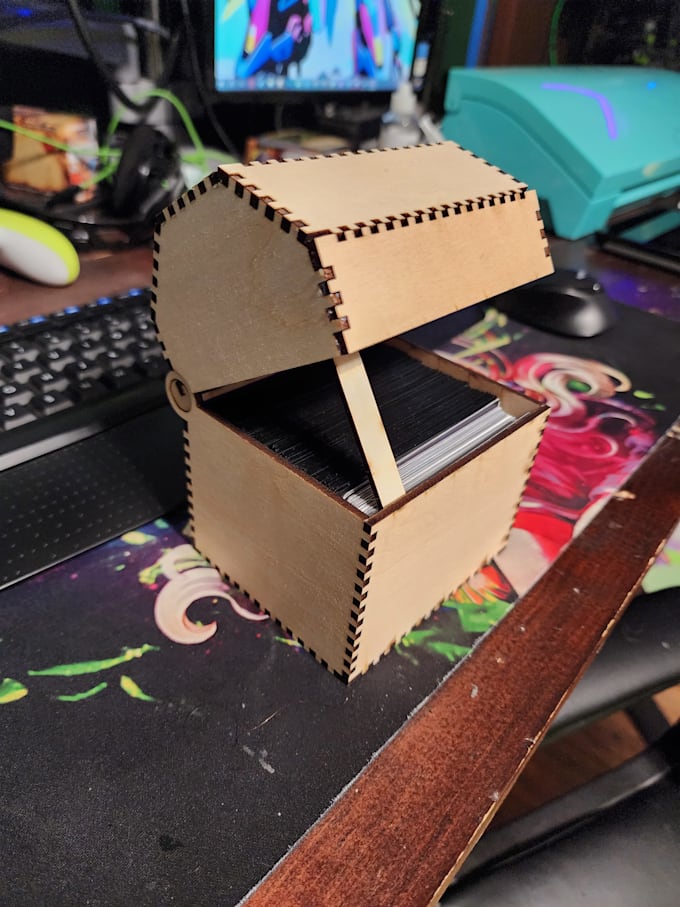 Make a custom wood edh commander deck box by Sirtwighlit | Fiverr