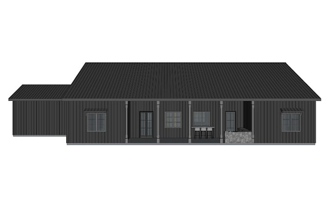 Draw 2d or 3d barndominium and pole barn floor plan design