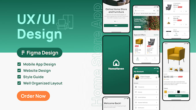 Create dapp or mobile app and web apps ui ux design using figma