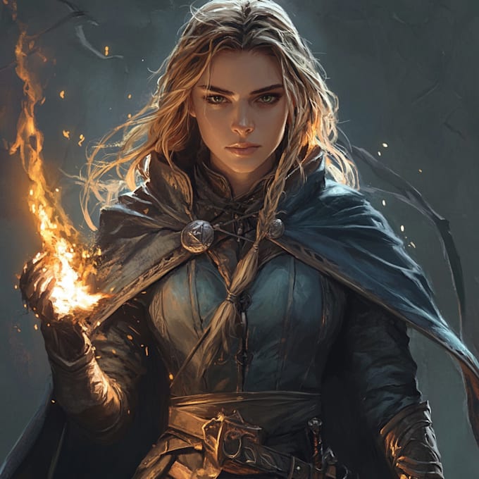 Do a dnd character art and dnd character art by Cheashtobet | Fiverr