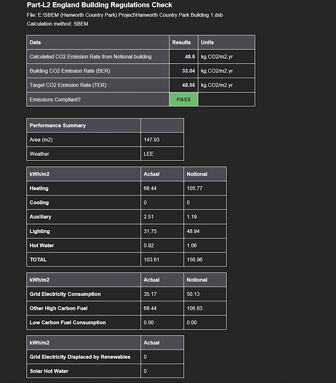 Generar informe epc y brukl usando designbuilder