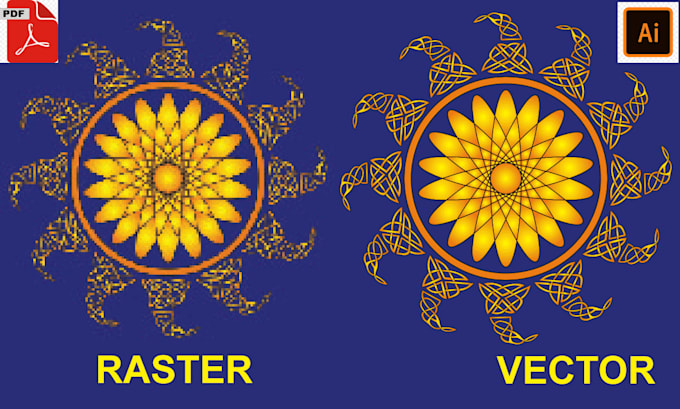 Do vector quickly and professional your raster images by Za_170 | Fiverr