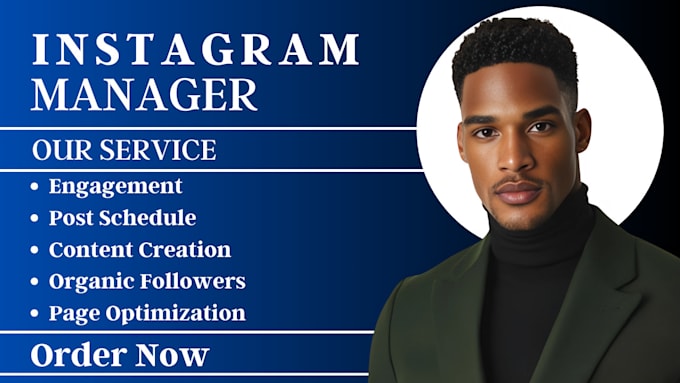 Be your instagram manager, social media manager, instagram management ...