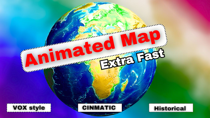 Custom travel route map animation video by Mahermustansar | Fiverr