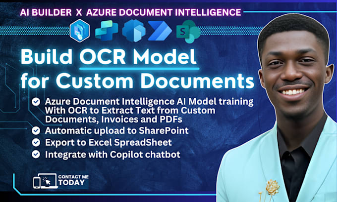 Build ocr agent to extract custom data files or invoice on ai builder automation by Dr_microsoft ...