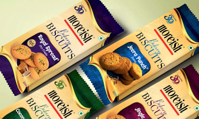 Do food packaging design, sachet design, food spice label jar and ...