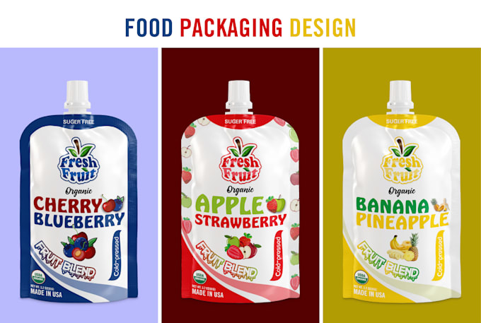 Do eye catching custom food packaging design and box design by Mak_139 ...