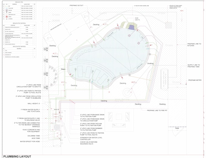 Do professional swimming pool, sauna and steam room shop drawings by ...