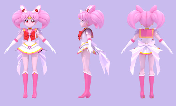 Create mmd model, vrchart, vtuber, vroid, gmod rig and fix model ...