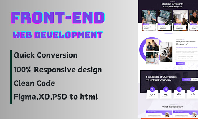 Make html css bootstrap tailwind css react and wordpress responsive ... Make html css bootstrap tailwind css react and wordpress responsive ...