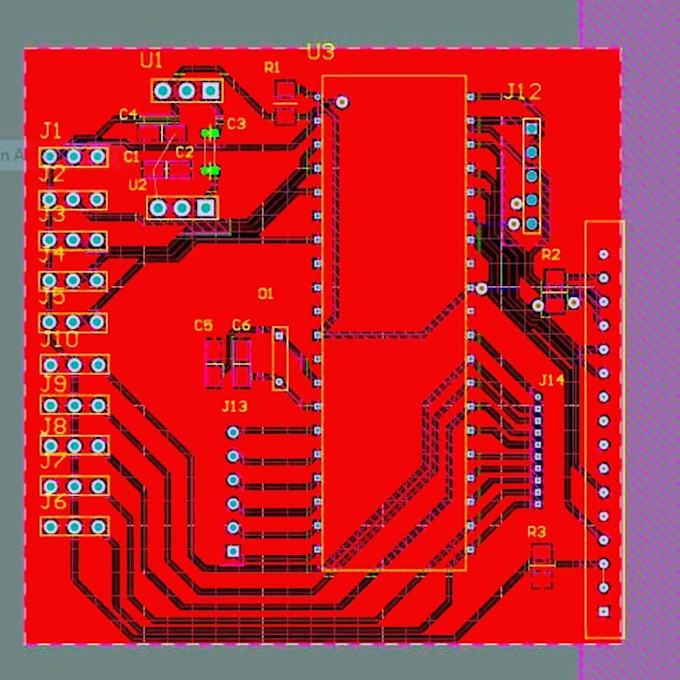 Do pcb design pcb layout schematics and circuit phototype in kicad easyeda by Artistic_daniel ...