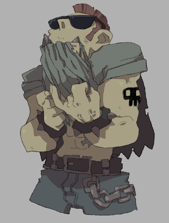 Create custom characters and fan art for you by Znnkii | Fiverr