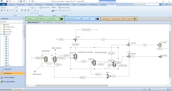 Do process simulation in aspen plus and hysys an all cheme tasks and ...