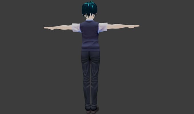 Fix 3d vrm character,genesis8,anime3d,model,rig 3d for ue5,blendshapes ...