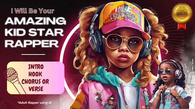 Be your amazing kid star rapper by Toy091213 | Fiverr