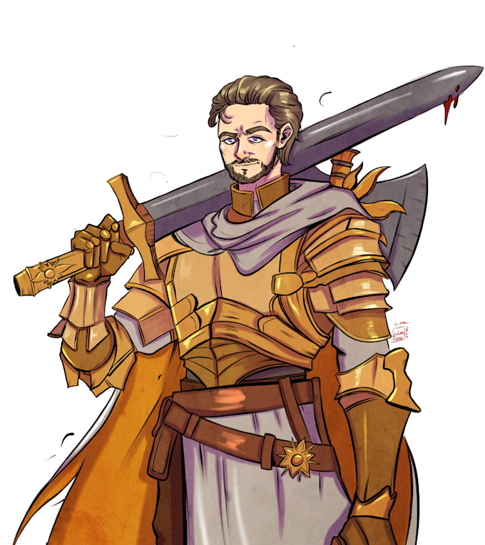 Draw your rpg character by Giuliarenzi | Fiverr