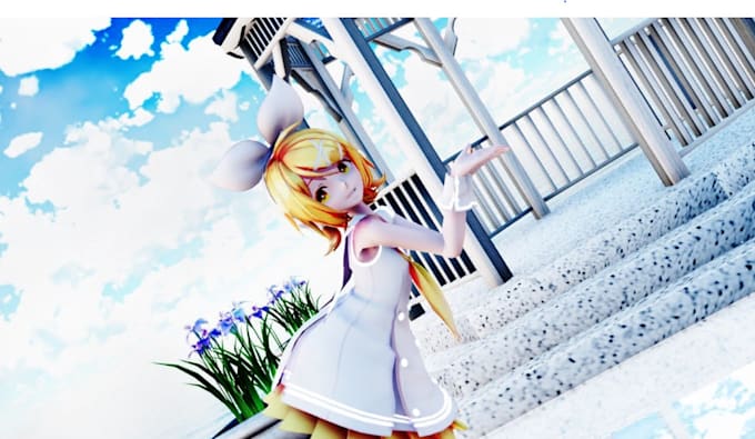 Completely fix and rig your model 3d for mmd, blender, unity, sfm model ...