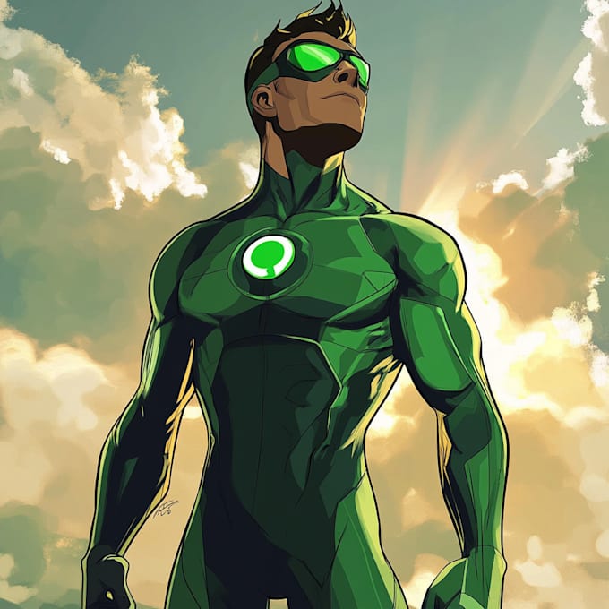 Do a professional superhero cartoon character by Kifanea | Fiverr