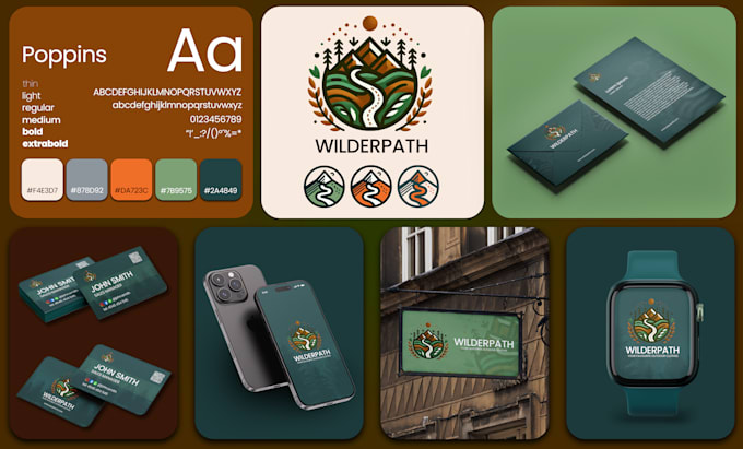 Design full branding kit, brand guidelines, logo, identity by ...