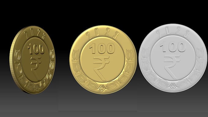 Sculpt 3d printable coin 3d model, bas relief coin by Creativeminds3d ...