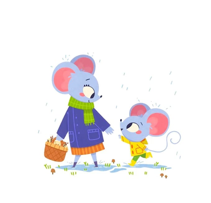 Draw cute simple cartoon character or animal character illustration by ...