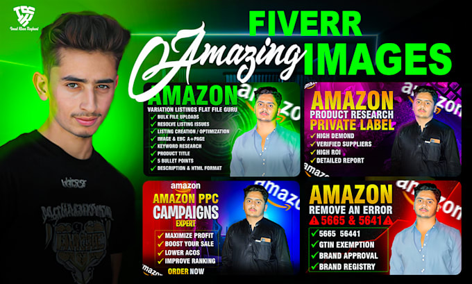 Design your fiverr gig image by Imadkhanroghani | Fiverr