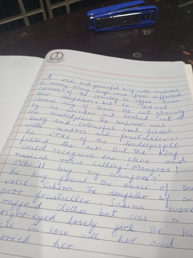 Write hand written assignments by Ummeahmad87 | Fiverr