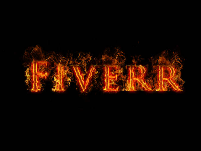 Write your message in flaming hot fire text effect by Anushya | Fiverr