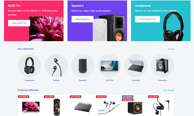 Design gadgets shopify store phone accessories store smart home gadget ...