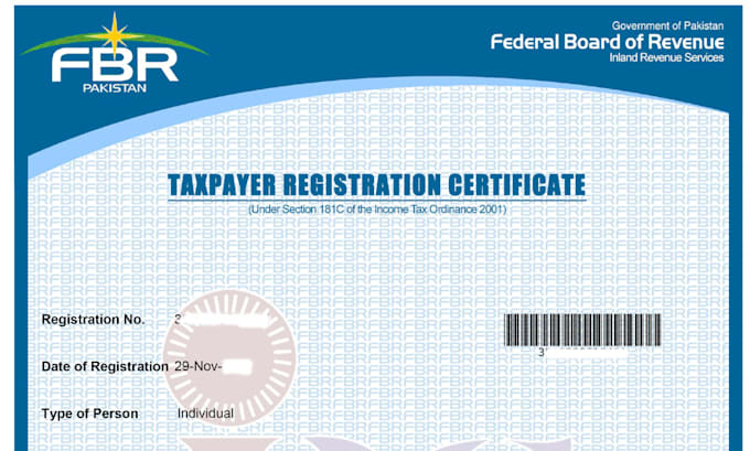 Register ntn and file your fbr income tax return in pakistan by Jawaad ...