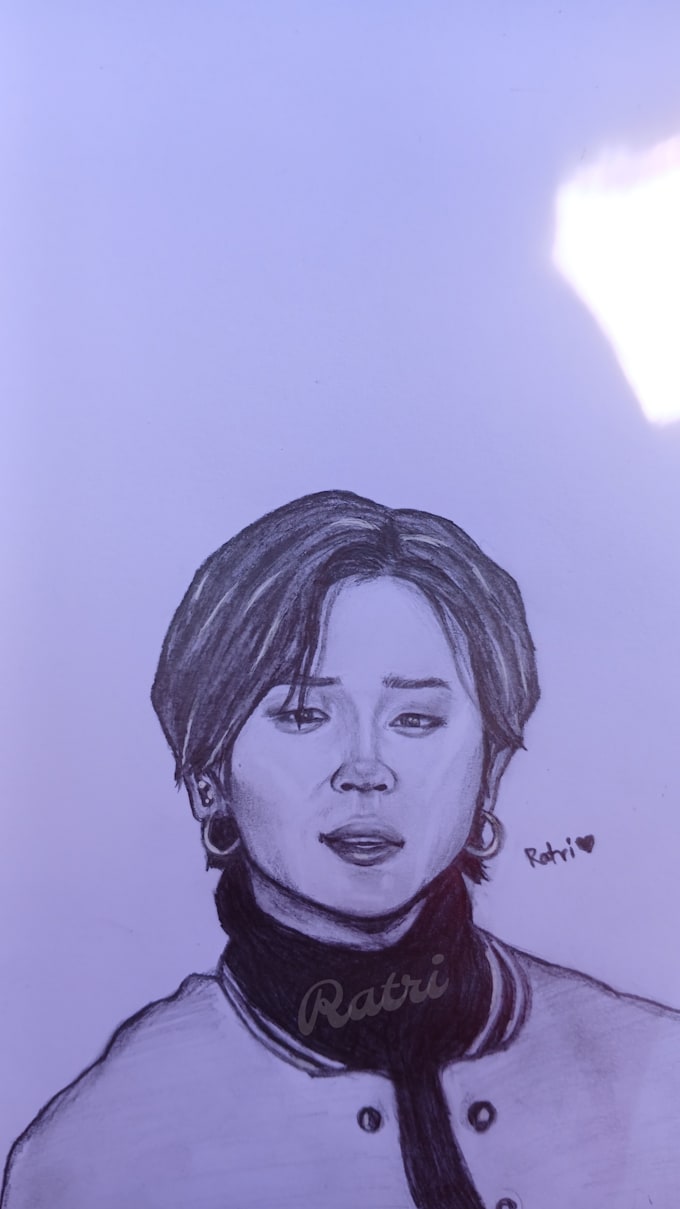 Draw realistic portrait based on your reference by Rararatri | Fiverr