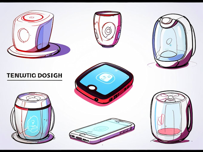 Sketch your concept product design idea by Sarettgrsrs | Fiverr