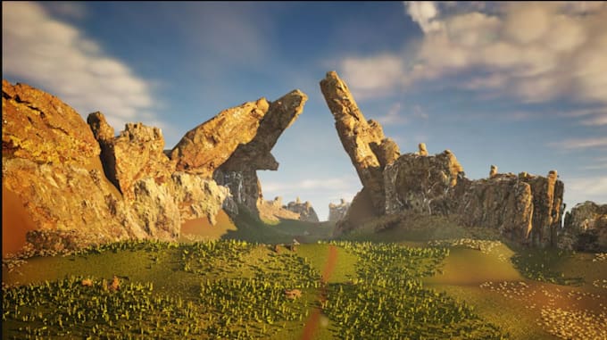 Design unreal engine environments, levels, and worlds by Gift_demo | Fiverr