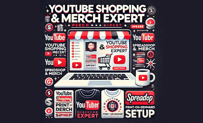 Boost your youtube channel with custom merch, spreadshop and print on ...