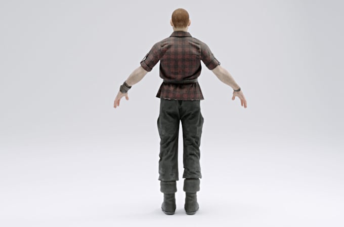 Blender 3d human model, rig3d ue5 skeleton, npc 3d creature, metahuman ...