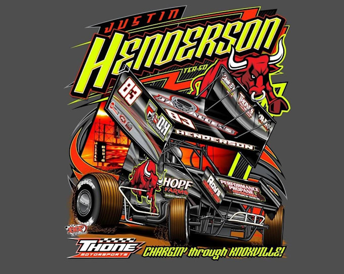 Design high quality racing t shirt logo with free source file by ...